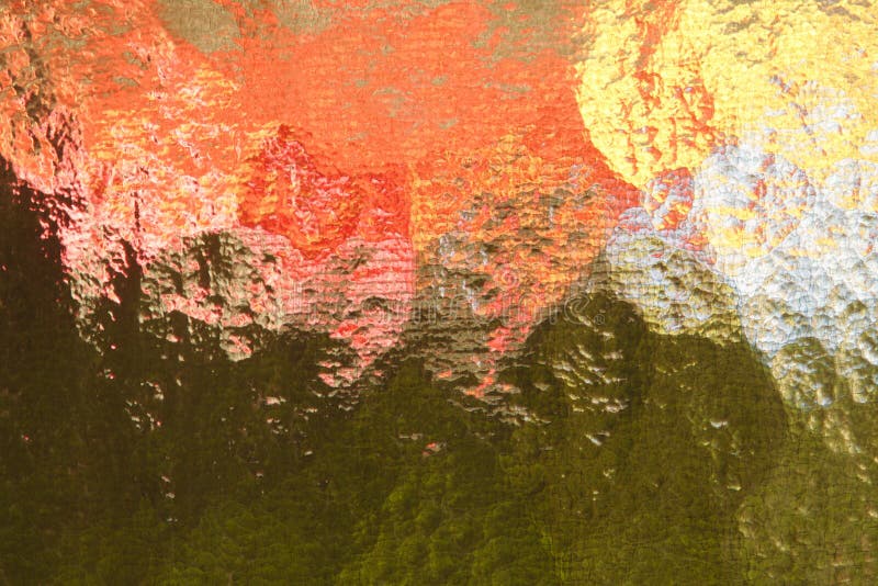 Multi Colored Textured Glass Stock Image - Image of orange, blur: 153564267