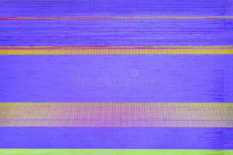 Colorful Abstract Stripes Background Formed on Screen. LCD is Due To an ...