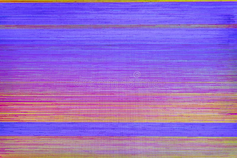 Colorful Abstract Stripes Background Formed on Screen. LCD is Due To an ...