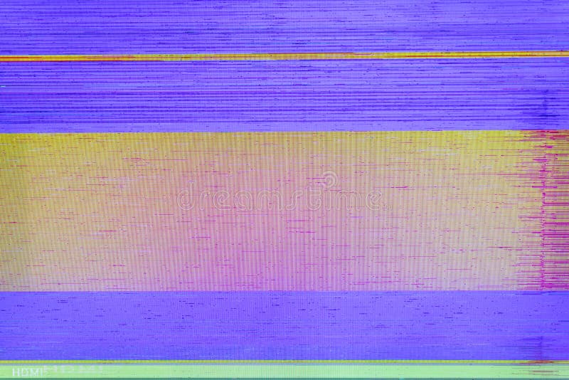 Colorful Abstract Stripes Background Formed on Screen. LCD is Due To an ...