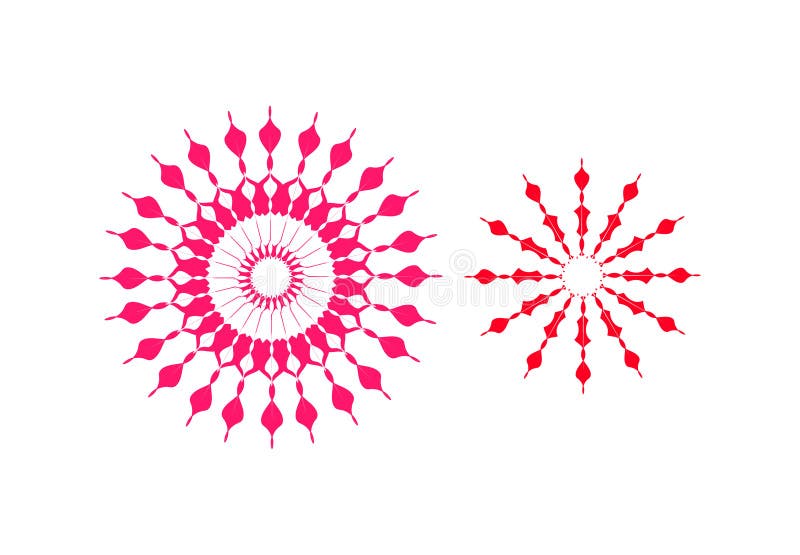 Colorful Abstract Symbols. Colorful Icon Stock Vector - Illustration of ...