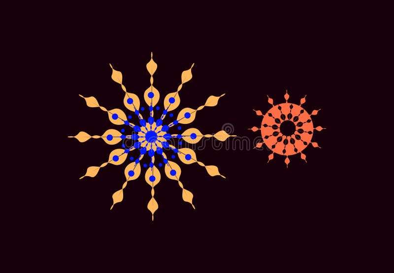 Colorful Abstract Symbols. Colorful Icon Stock Vector - Illustration of ...