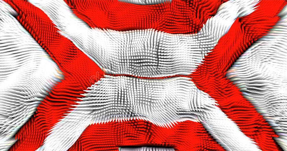 Colorful Abstract Texture Created with Gradient Flow and 3D Structure ...