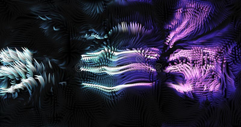 Colorful Abstract Texture Created with Gradient Flow and 3D Structure ...