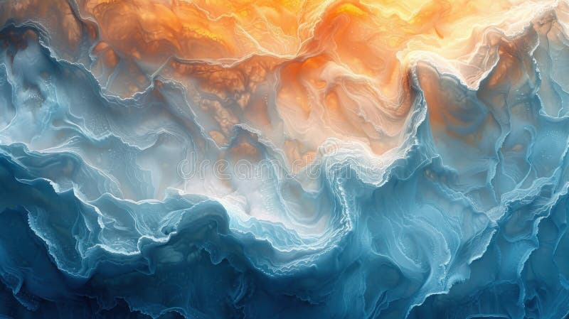 Colorful Abstract Texture Panorama for Wallpaper and Background Designs ...