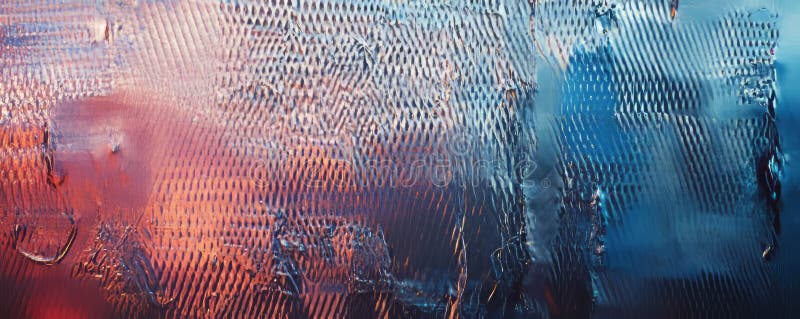 Colorful Abstract Texture of Plastic Mesh on Painted Wall for Artistic ...