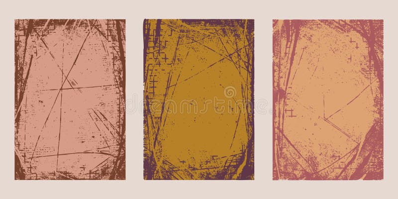 Colorful Abstract Torn Overly Texture for Posters with a Grunge Rough Effect. Nostalgic, Dirty ...