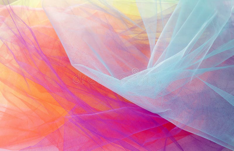 Colorful Abstract Tulle Background and Textures #2 Stock Photo - Image ...