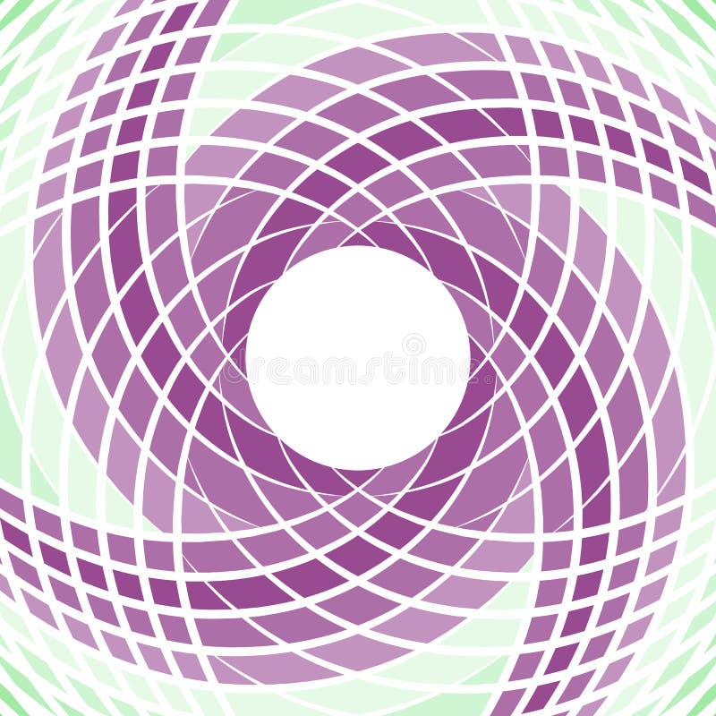 Abstract Vector Illustration. Geometric Curve Elements. Stock Vector ...