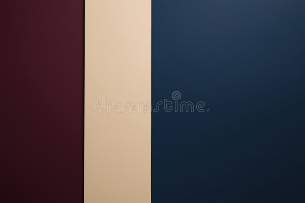 Colorful Abstract Vertical Stripes Featuring Deep Maroon, Soft Beige ...