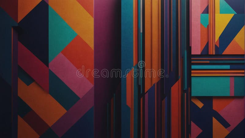 Six Vertical Elements Infographic with Color Bookmarks Stock Vector ...