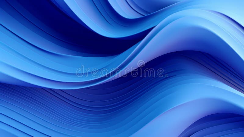 Colorful Abstract Wallpaper with Undulating Lines AI Generated Stock ...