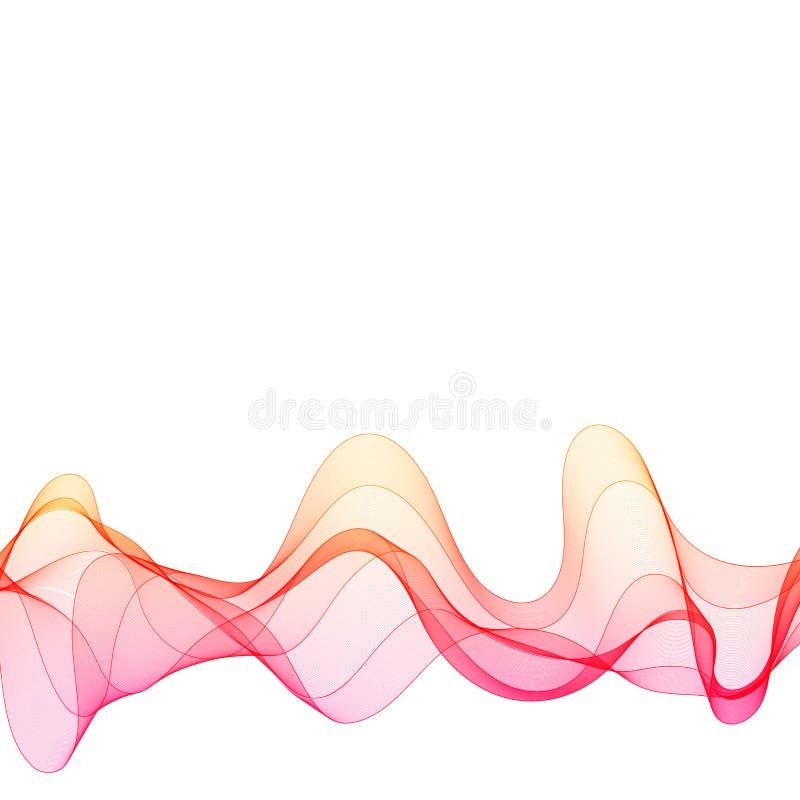Colorful Abstract Wave. Background Image for Banner. Eps 10 Stock ...