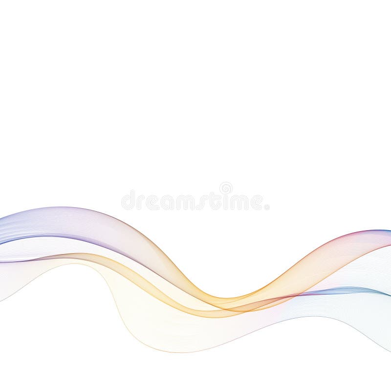 Colorful Abstract Wave. Layout for Presentation. Eps 10 Stock Vector ...
