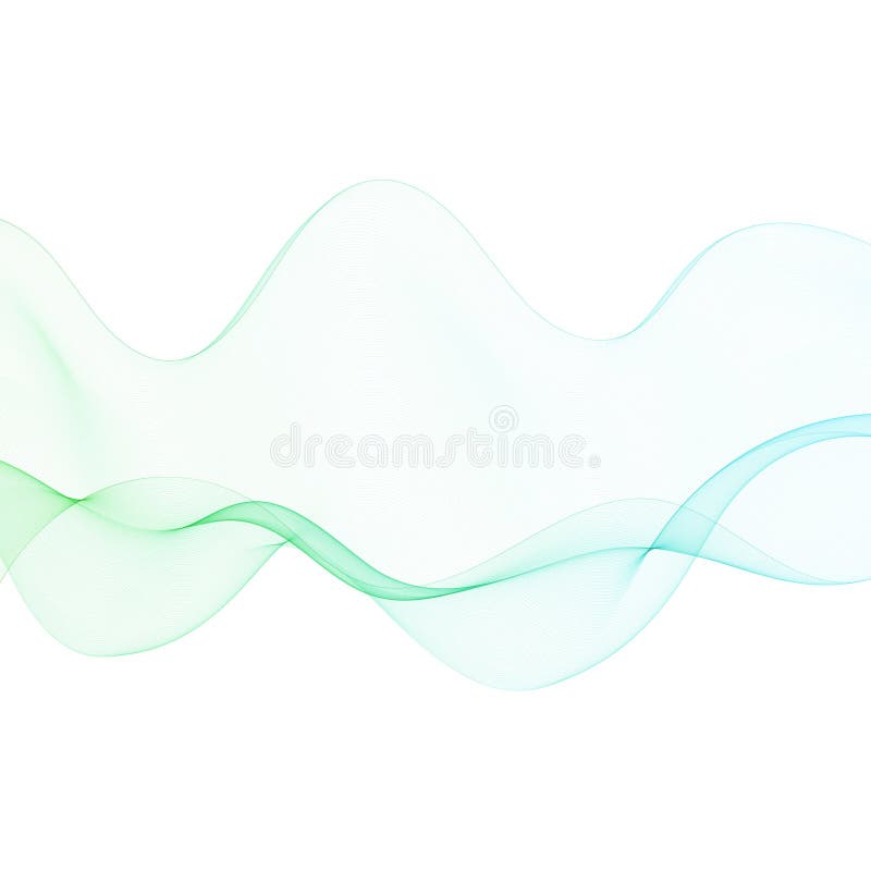 Colorful Abstract Wave. Layout for Presentation. Wave Pattern ...