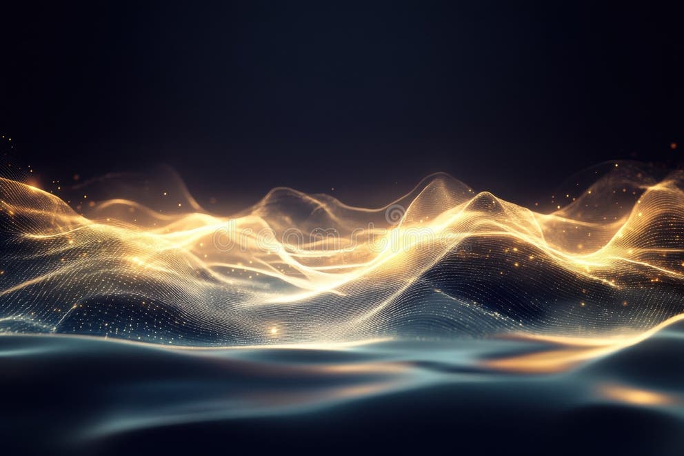 Colorful Abstract Wave-like Patterns Create a Mesmerizing Visual Effect ...