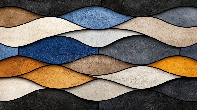 Colorful Abstract Wave Pattern Textures for Modern Design and Artistic ...