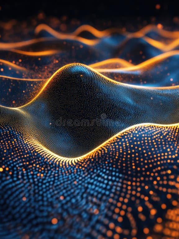 Colorful Abstract Wave Patterns Create a Mesmerizing Depth Effect in a ...