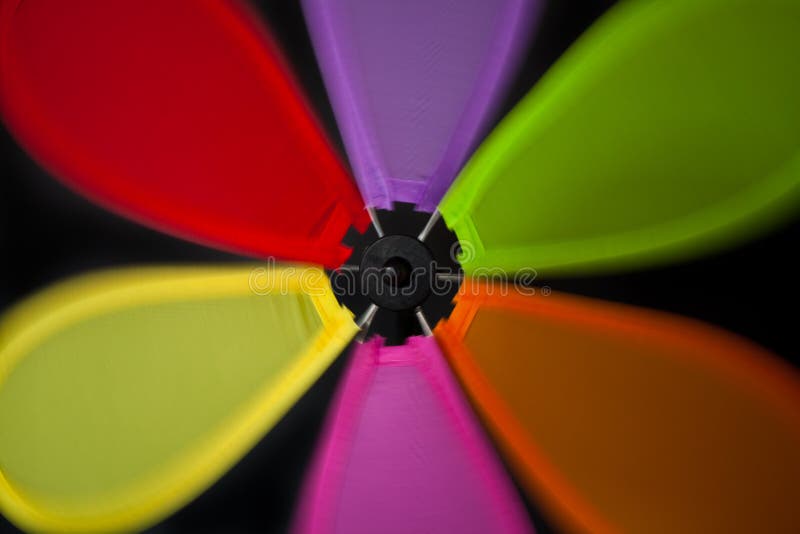 Colorful abstract windmill stock image. Image of turning - 24356999