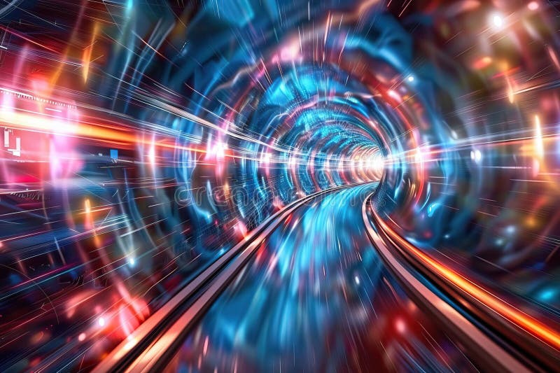Colorful Acceleration Speed Motion Background Stock Photo - Image of ...