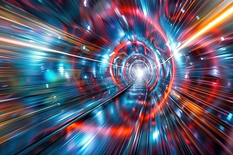 Colorful Acceleration Speed Motion Background Stock Photo - Image of ...