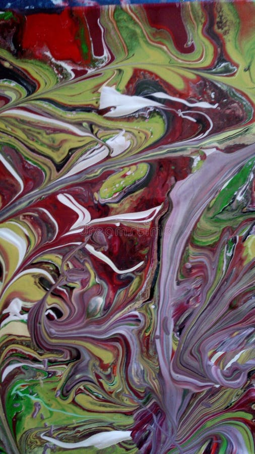 Colorful Acrylic Texture Design Stock Photo - Image of acrylic, texture ...