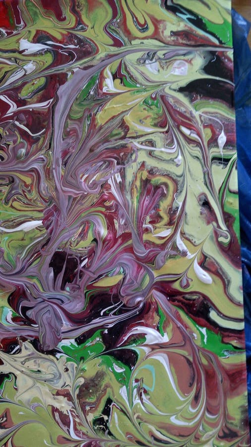 Paintings Abstract Colorful Acrylic Texture Design Stock Photo - Image ...
