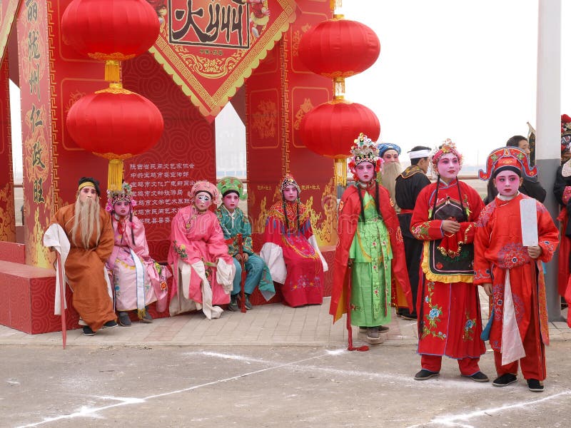 Colorful Actors editorial stock photo. Image of culture - 29391288