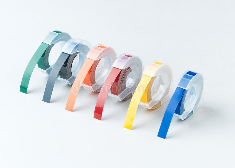 Colorful adhesive tape stock image. Image of industry - 19950431