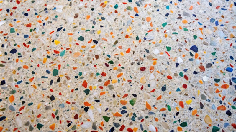 Colorful Aggregate Surface Texture a Detailed View of a Multicolored ...