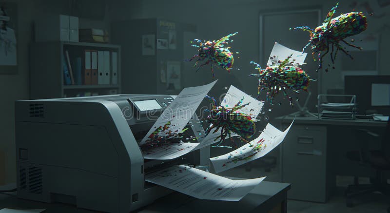 AI Bug Infestation stock image. Image of error, chaos - 372914781