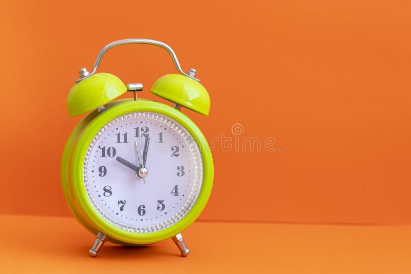 Colorful Alarm Clock, Ideal for Waking Up in the Morning Stock Image ...
