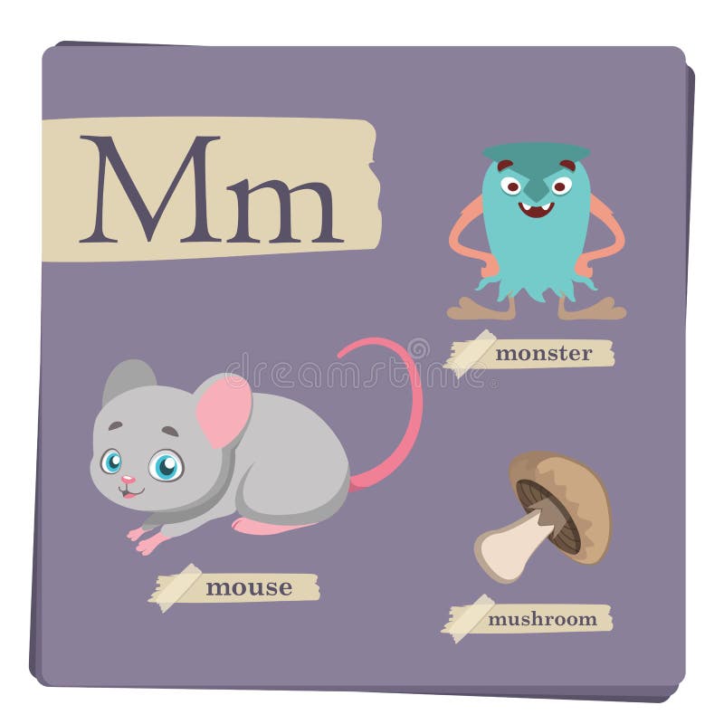 Letter Objects M Stock Illustrations – 140 Letter Objects M Stock ...