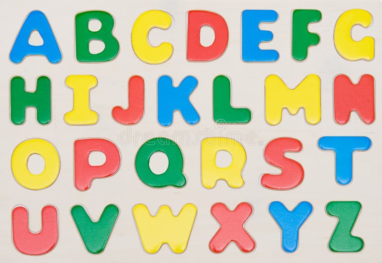 Colorful alphabet set stock image. Image of clip, colourful - 27055189