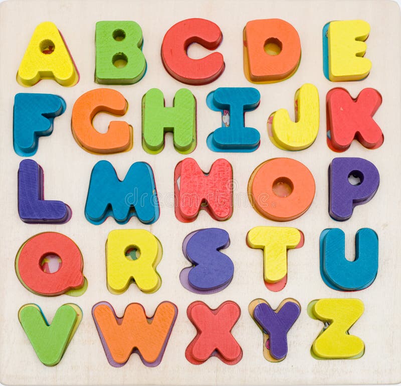 Colorful alphabet set stock image. Image of character - 27055571