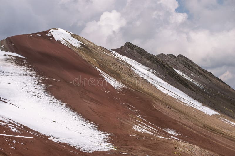Colorful Andes ridge stock photo. Image of landscape - 172081320