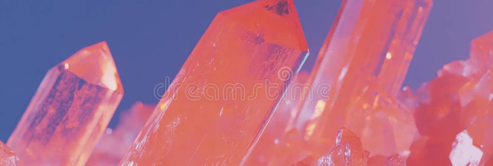 Colorful Angular Crystal Flares with Distinct Texture and Sharp Edges ...