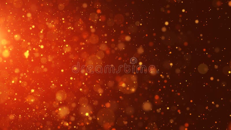 Colorful Animated Background of Bright Particles Flying Horizontally ...