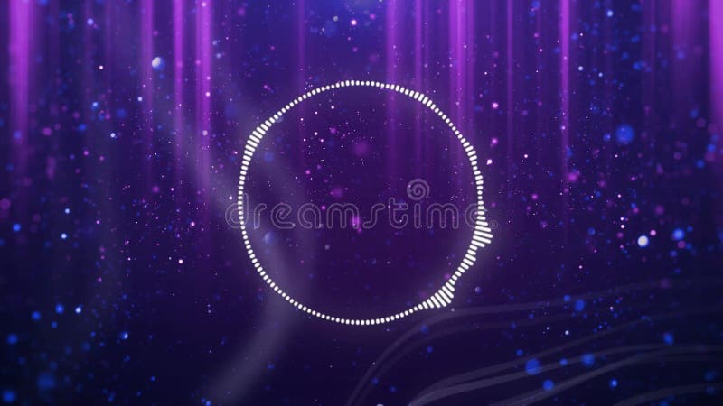 Colorful Animation of Audio Visualizer. Waveform Audio 4k Resolution V3 ...