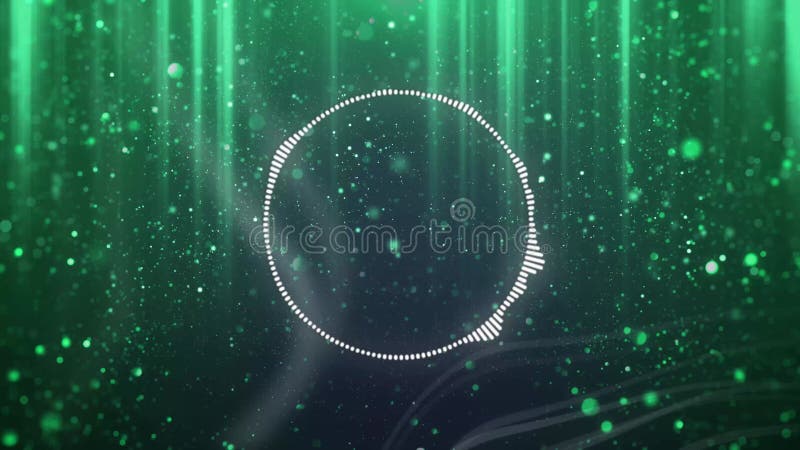 Colorful Animation of Audio Visualizer. Waveform Audio 4k Resolution V3 ...