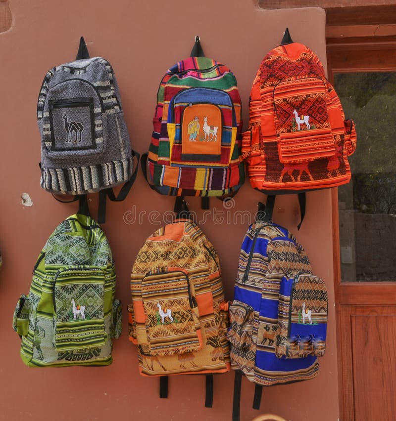 Colorful Argentinian Handmade Backpack Bag Design Clothes Accessories ...