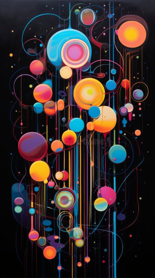 A Colorful Array of Balls stock photo. Image of focal - 315259876