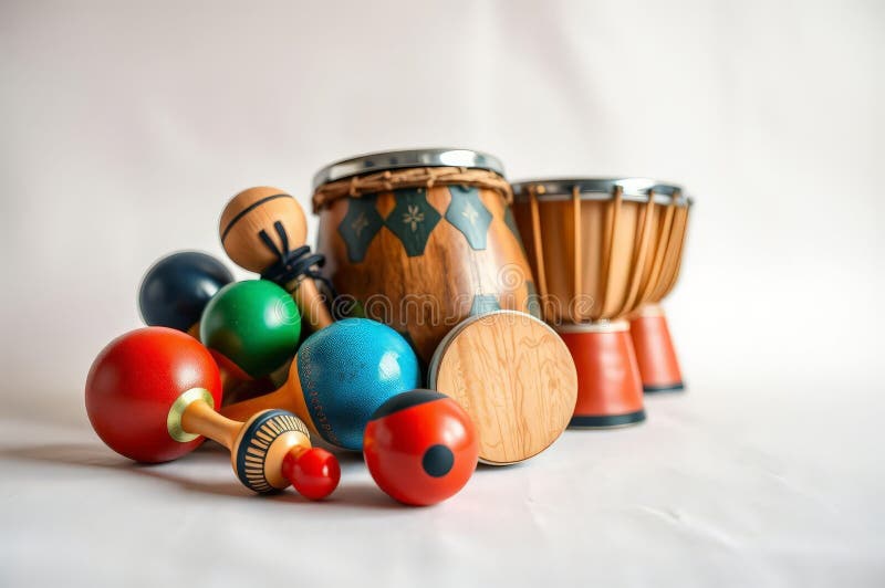 Rhythms of World Dance Day stock illustration. Illustration of maracas ...