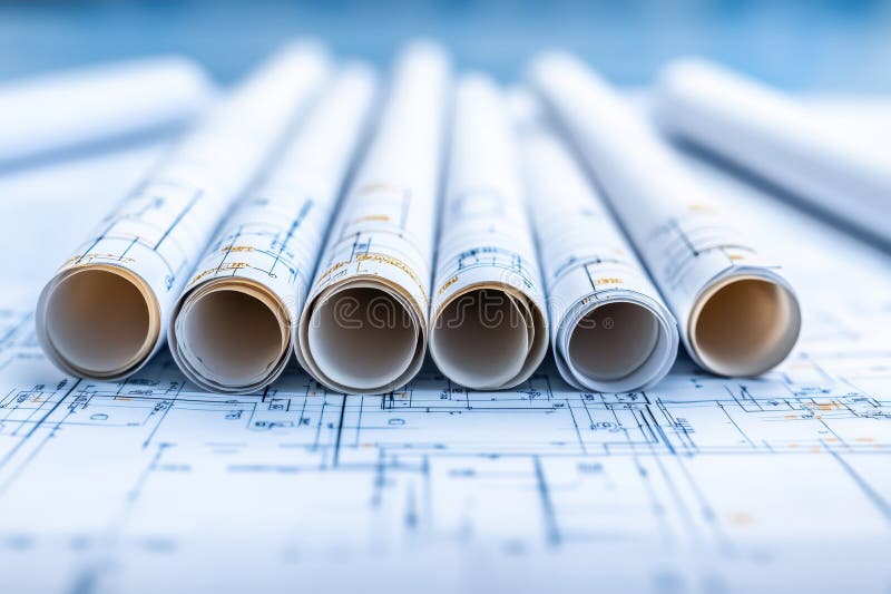 A Colorful Array of Paper Rolls Sprawled Across a Rustic Table ...