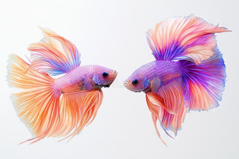 A Colorful Array of Sea Fish Design Elements Displayed on a Transparent ...