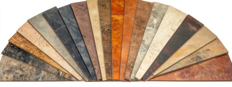 Colorful Array of Stone Tiles Displaying Various Textures and Shades ...
