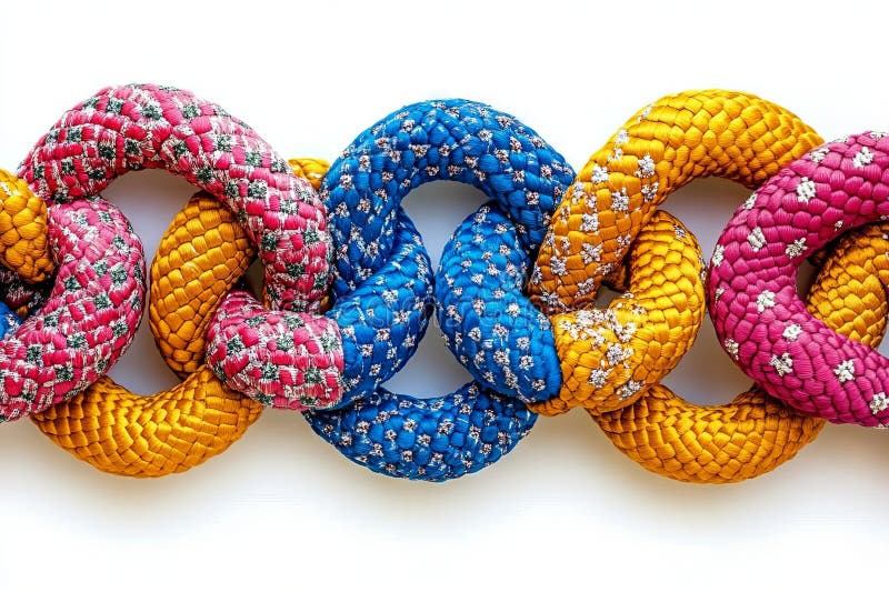 A Colorful Array of Twisted Shoelaces Weaves a Complex Knot Pattern ...