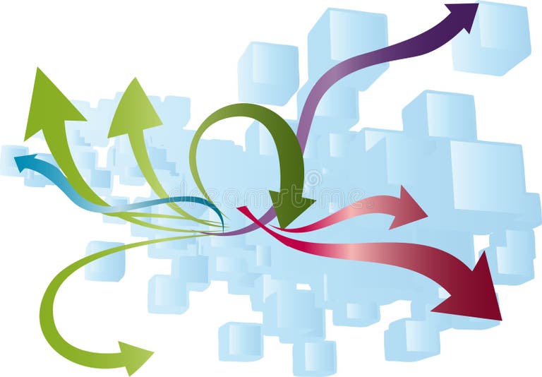 Arrows Overlay Stock Illustrations – 1,085 Arrows Overlay Stock ...