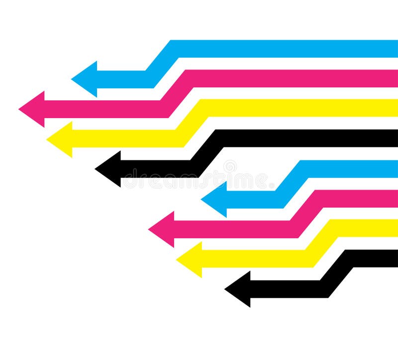 Colorful Arrows stock vector. Illustration of graphic - 82255269