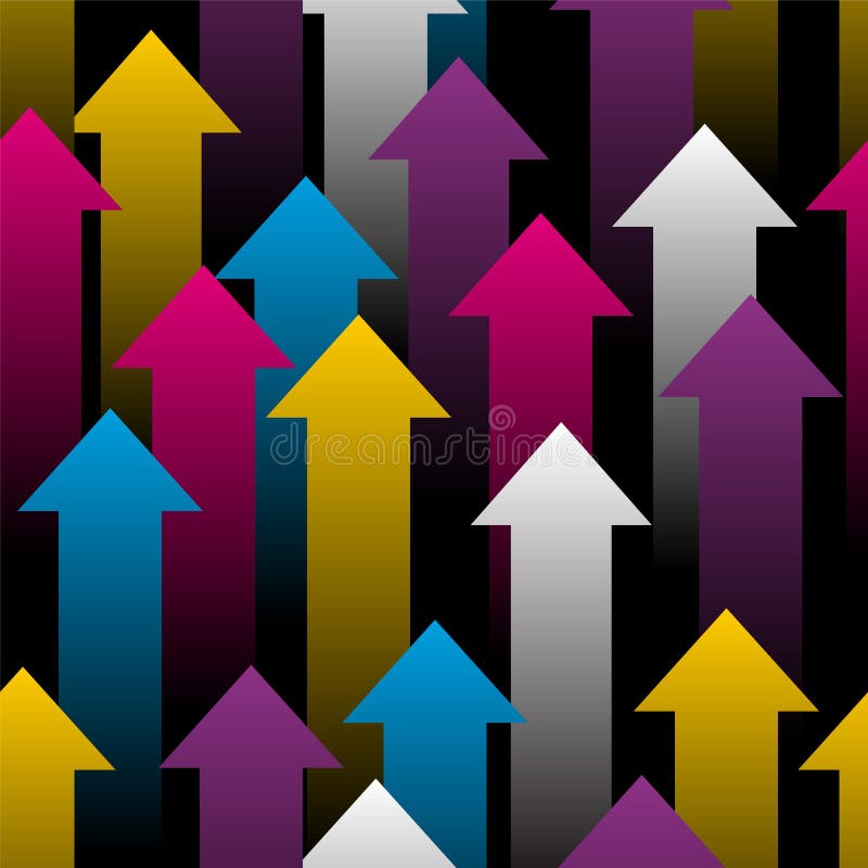 Colorful arrows stock vector. Illustration of backgrounds - 42090198